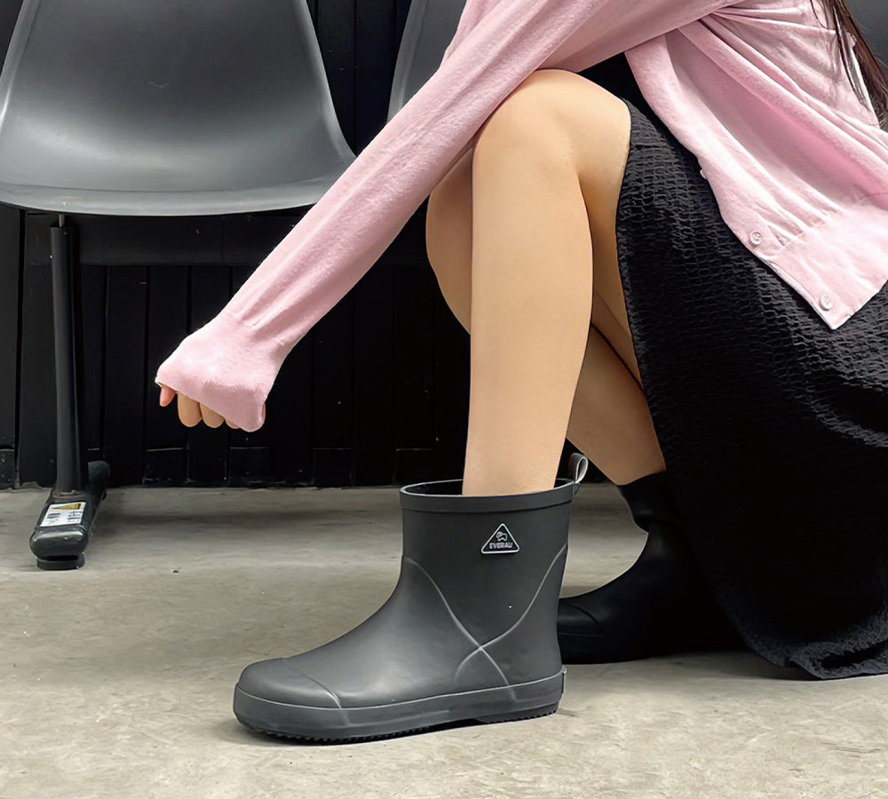 EVERAU® Women Rainboots Mini Gumboots Cora