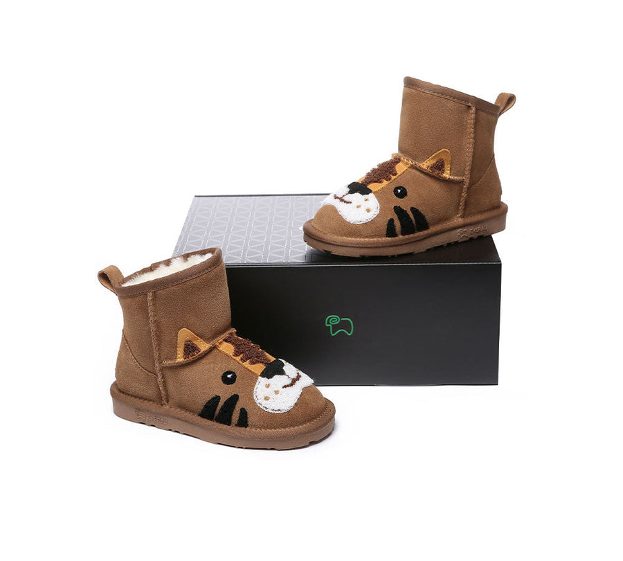 EVERAU® UGG Boots Kids Tiger Kids Plus