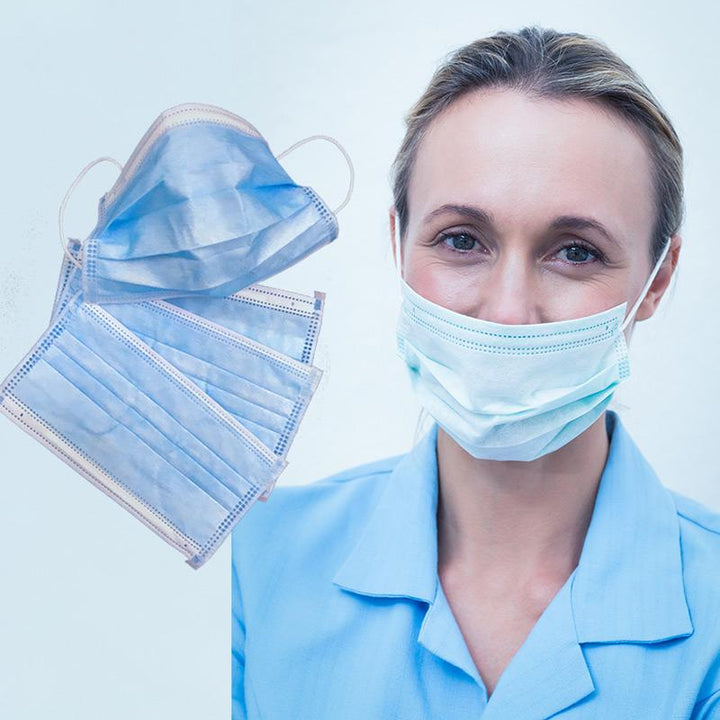 Disposable Protective Face Mask Dust-proof Box of 50