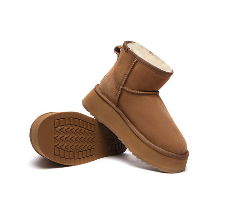AUSTRALIAN SHEPHERD® UGG Boots Platform Thick Bottom Mini Classic